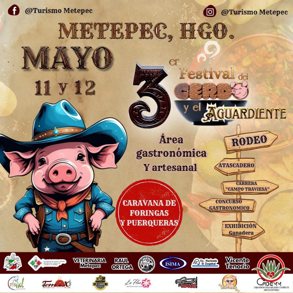 Metepec tendrá el Tercer Festival del Cerdo y el Aguardiente | VOCES ...