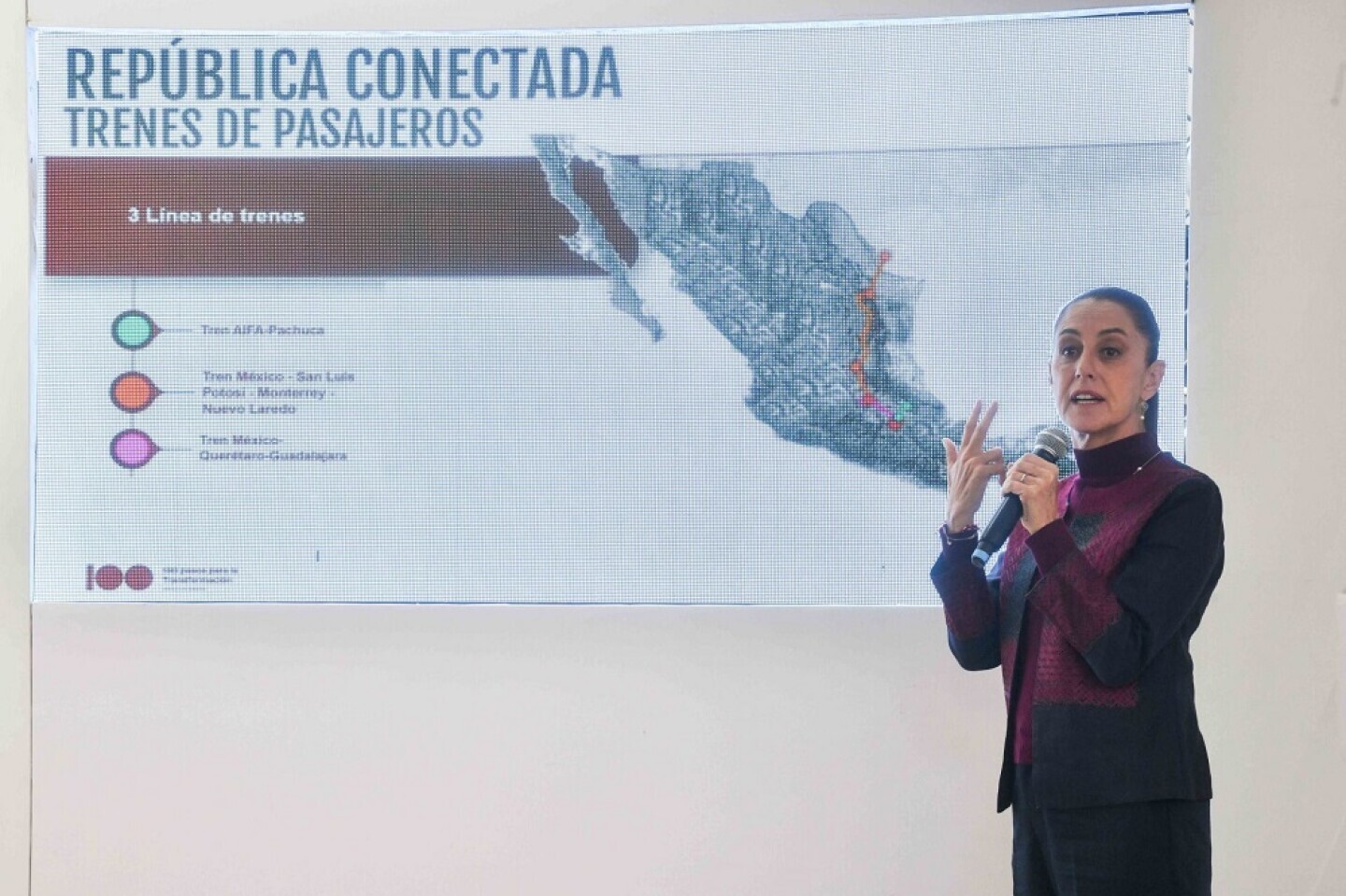 Anuncia Sheinbaum tres nuevas rutas para trenes de pasajeros | VOCES HIDALGO